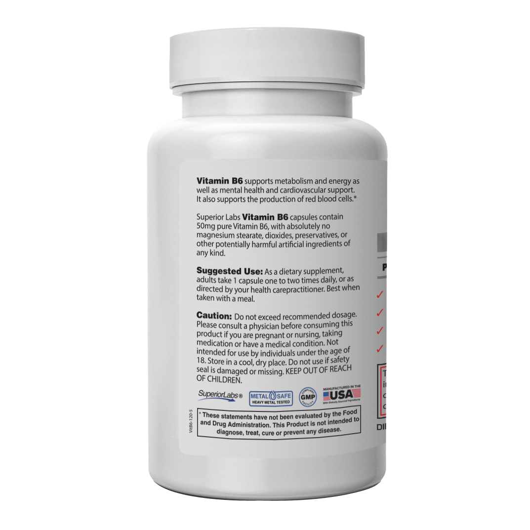 Vitamin B6 Supplement | Superior Labs