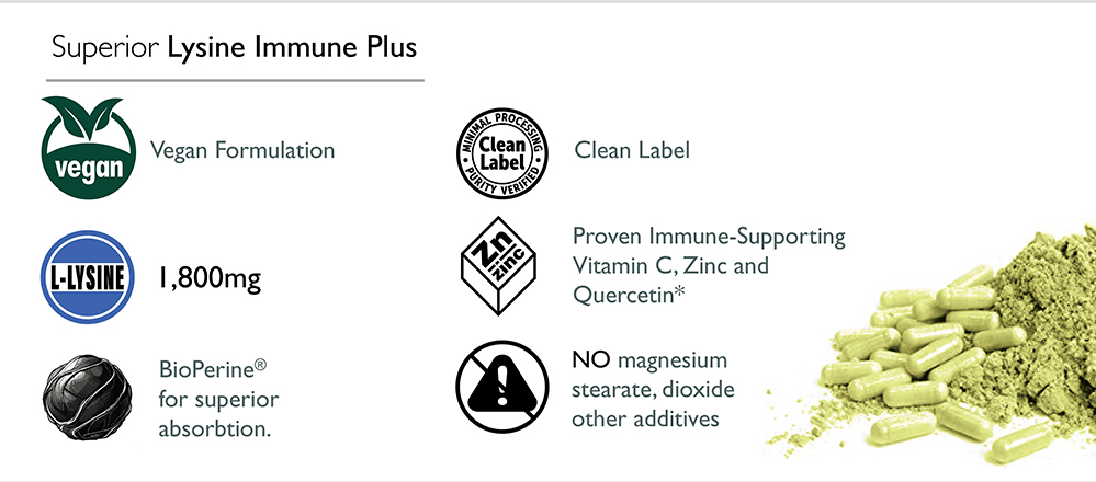 Lysine Immune Plus - Superior Labs